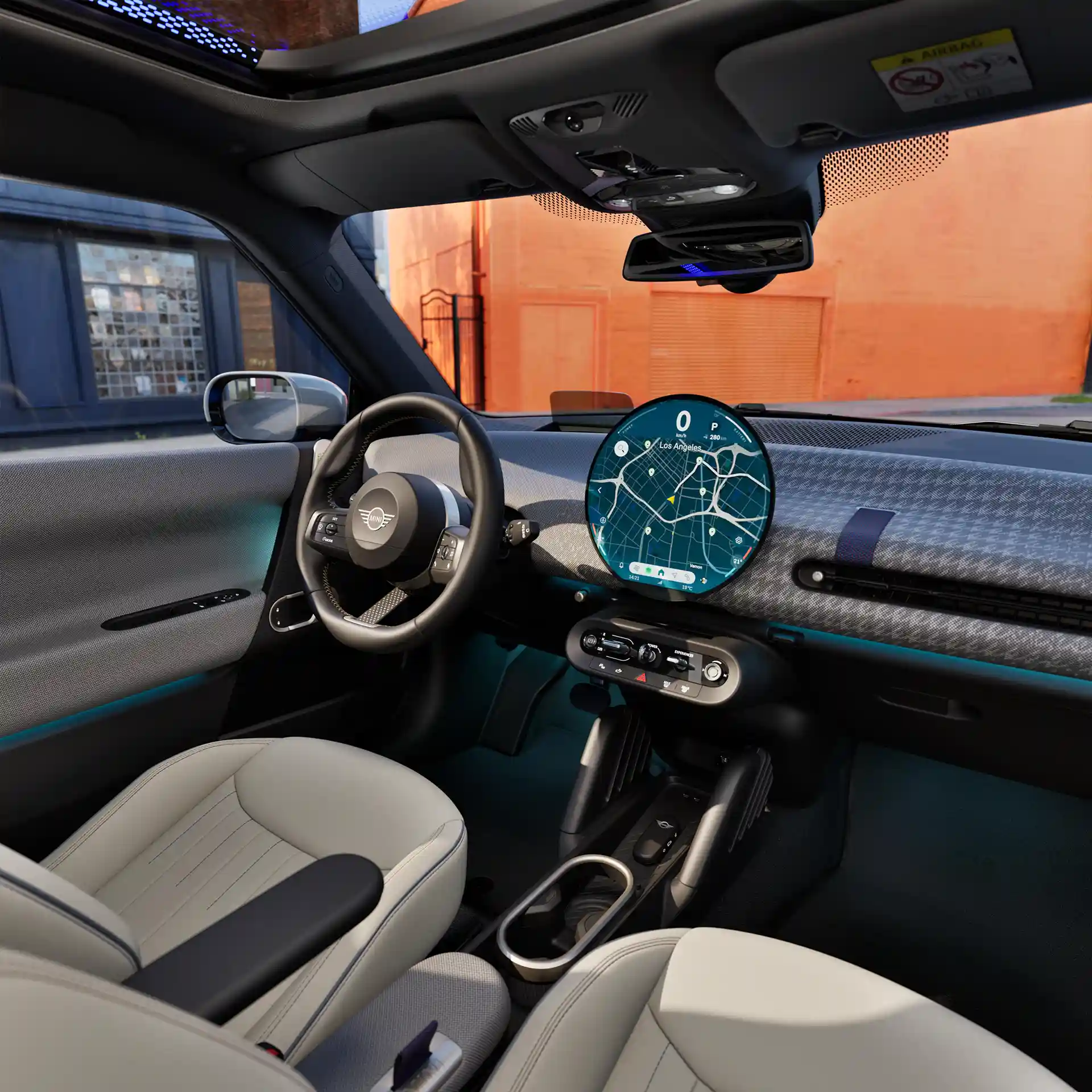 All-Electric MINI Cooper – Interior